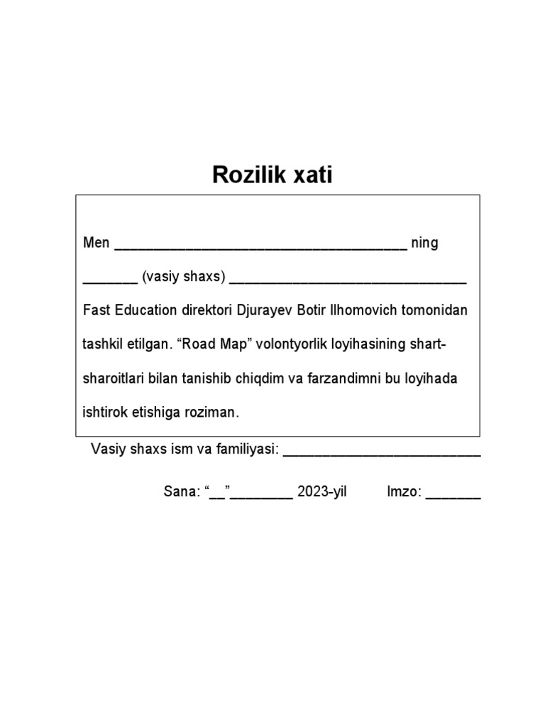 Rozilik Xati | PDF
