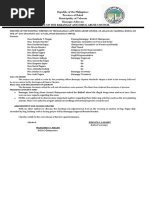 Barangay Anti-Drug Abuse Council Minutes of Meeting | PDF | Government