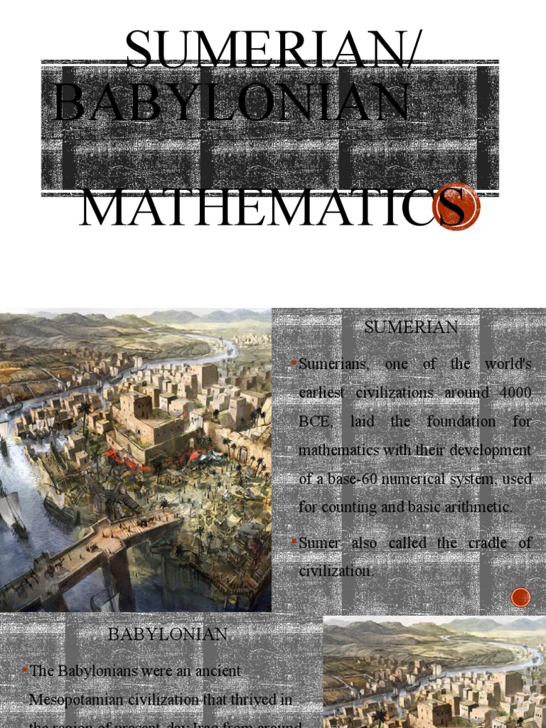 Group 2 Mthed 201 | PDF | Mesopotamia | Sumer