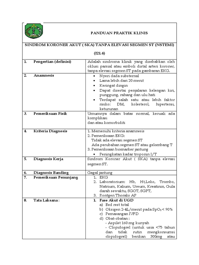 NSTEMI Revised | PDF