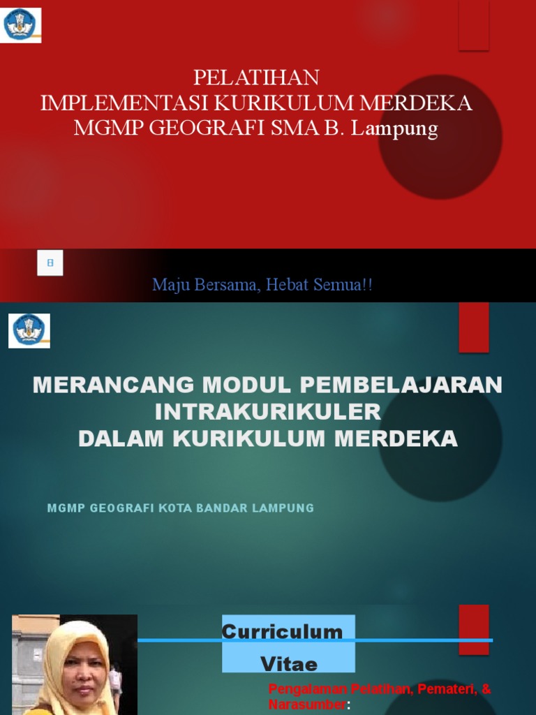 Merancang Modul Pembelajaran | PDF