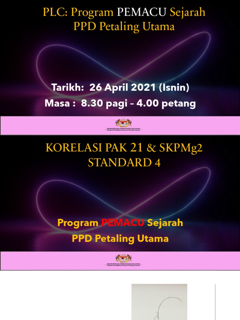 KORELASI PAK 21 & SKPMg2 STANDARD 4 | PDF