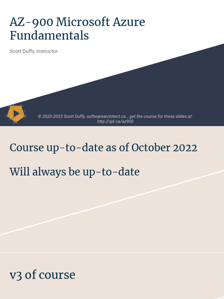 AZ 900 2022 OCT Shrunk New | PDF | Cloud Computing | Microsoft Azure