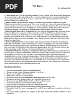 The Trees Class 10 Cbse | PDF | Trees