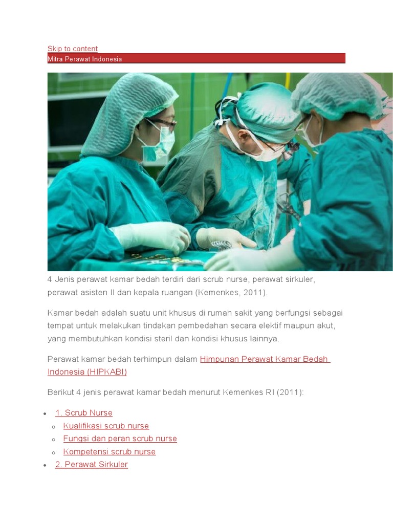 Macam Macam Perawat | PDF