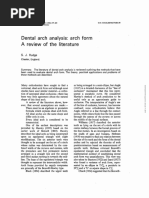 Arch Forms | PDF | Orthodontics | Mouth