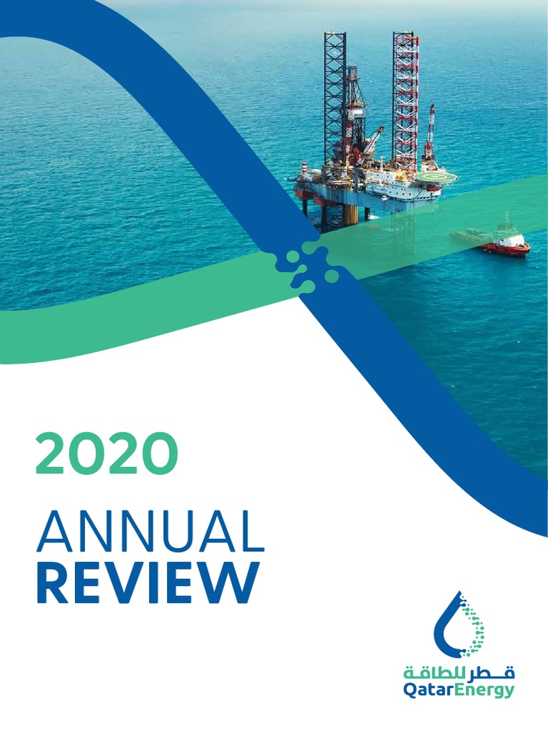 QatarEnergy Annual Review 2020 | PDF | Petroleum | Barrel (Unit)