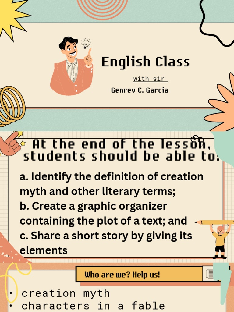 Elements of a Short Story Lesson Plan | PDF