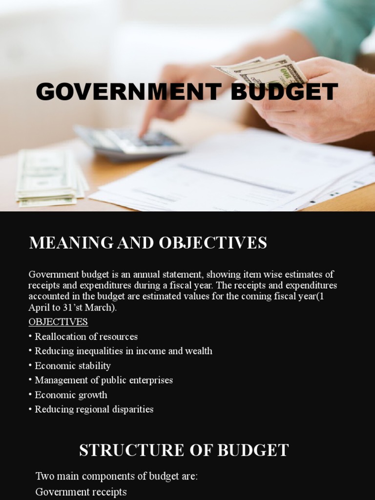 Ch 9 Governmnet Budget Pdf Taxes Expense