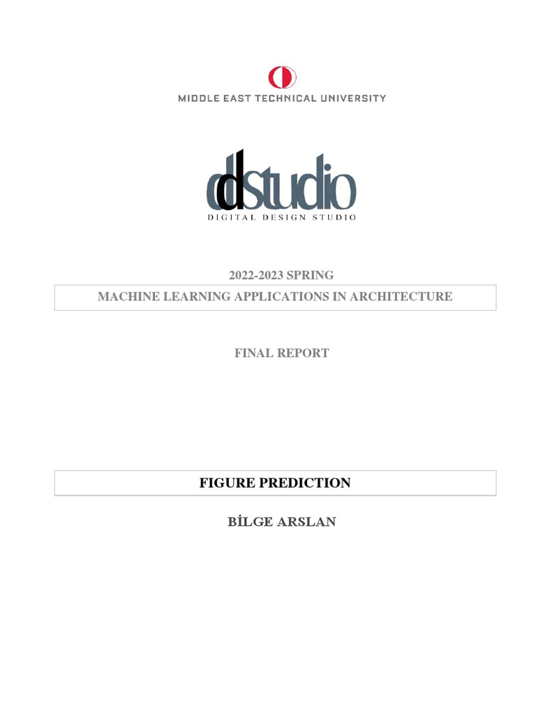Machine Learning Applications in Architecture, Figure Prediction | PDF