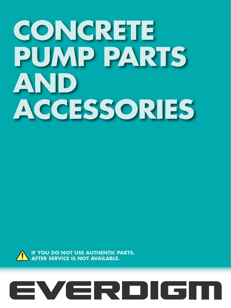 Concrete Pump Parts and Accessories Guide | PDF | Pump | Equipment
