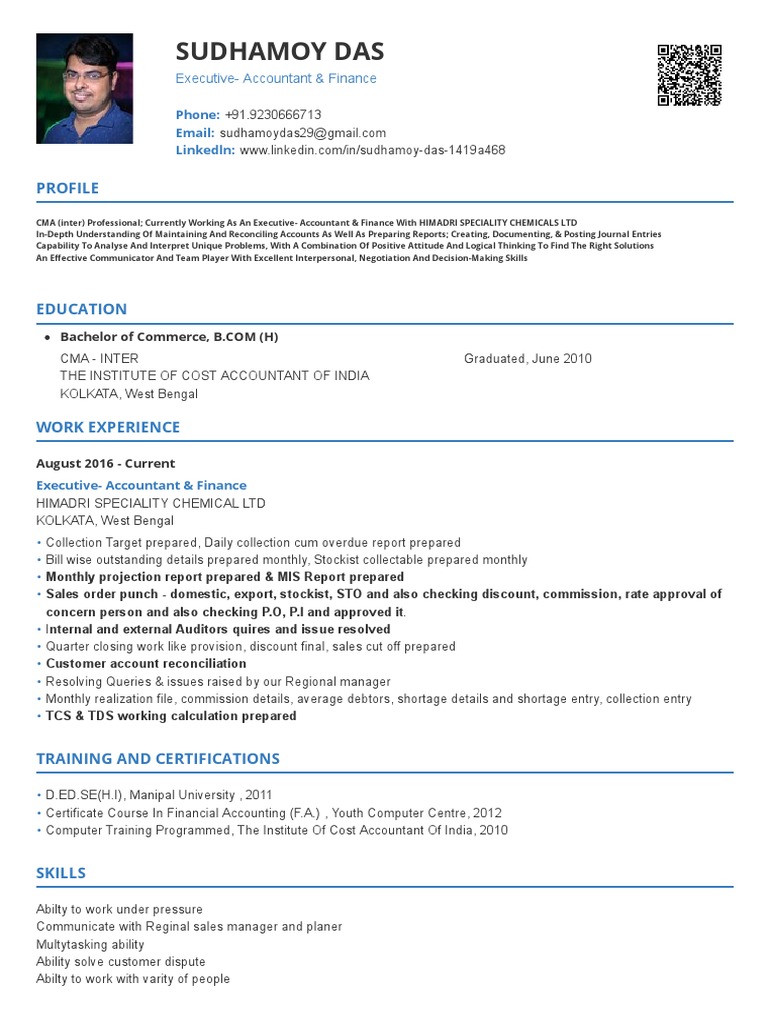 Sudhamoy Das - Resume | PDF | Business | Economies