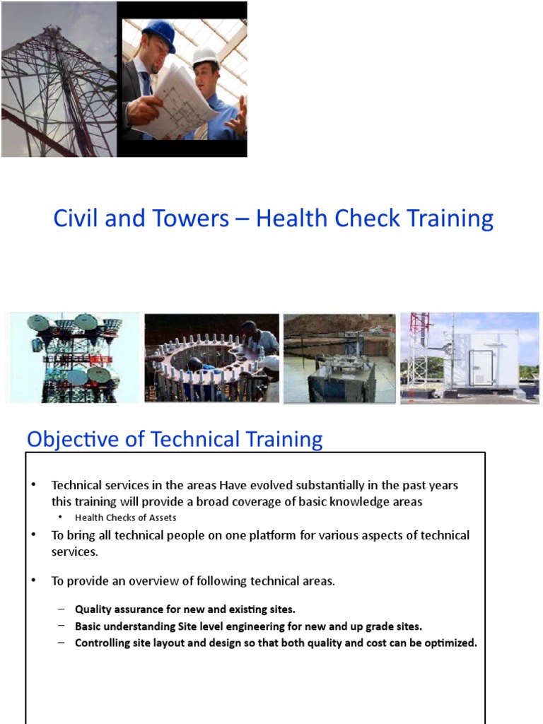 Civil Works and Tower | PDF
