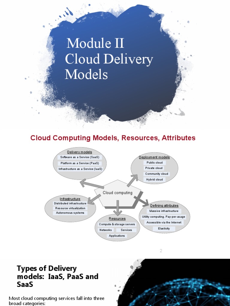 Unit II Cloud Delivery Models | PDF | Cloud Computing | Platform As A ...