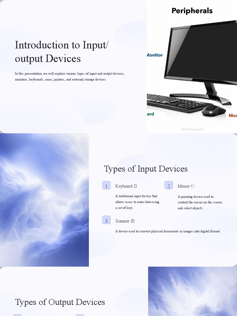 Introduction To External Devices | Download Free PDF | Printer (Computing) | Computer Keyboard