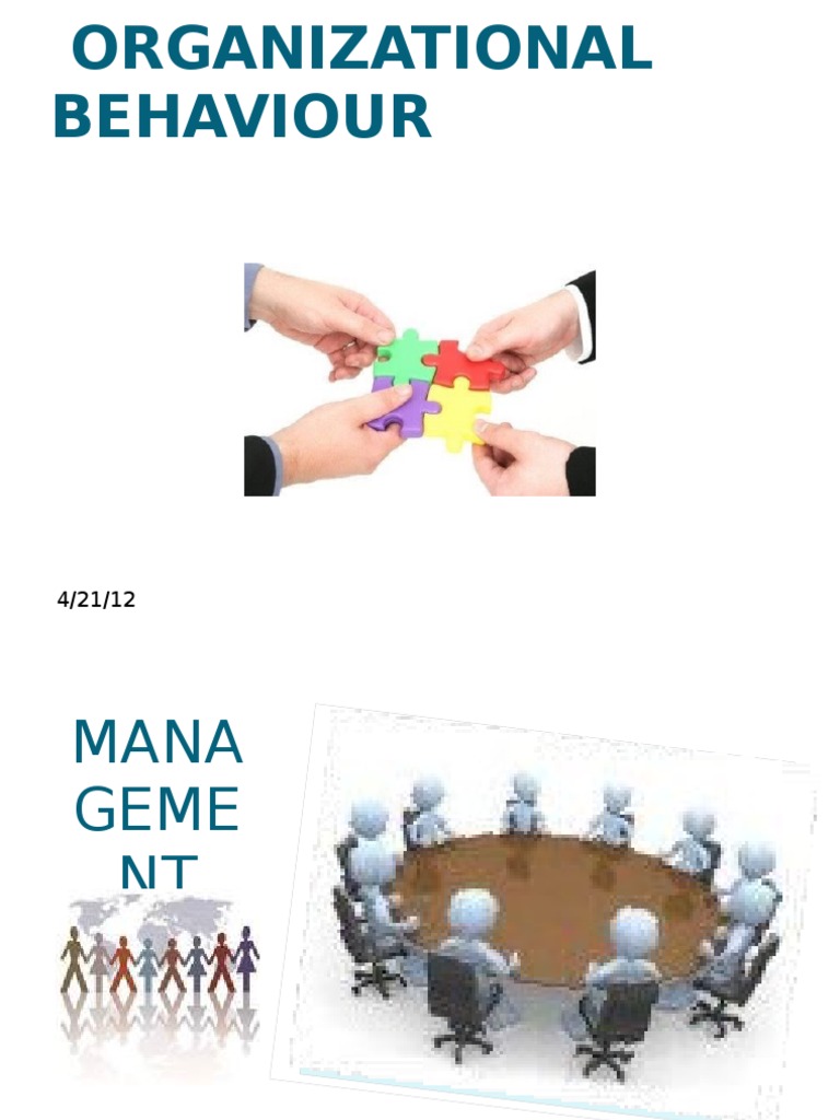 Ob | PDF | Organizational Behavior | Human Behavior