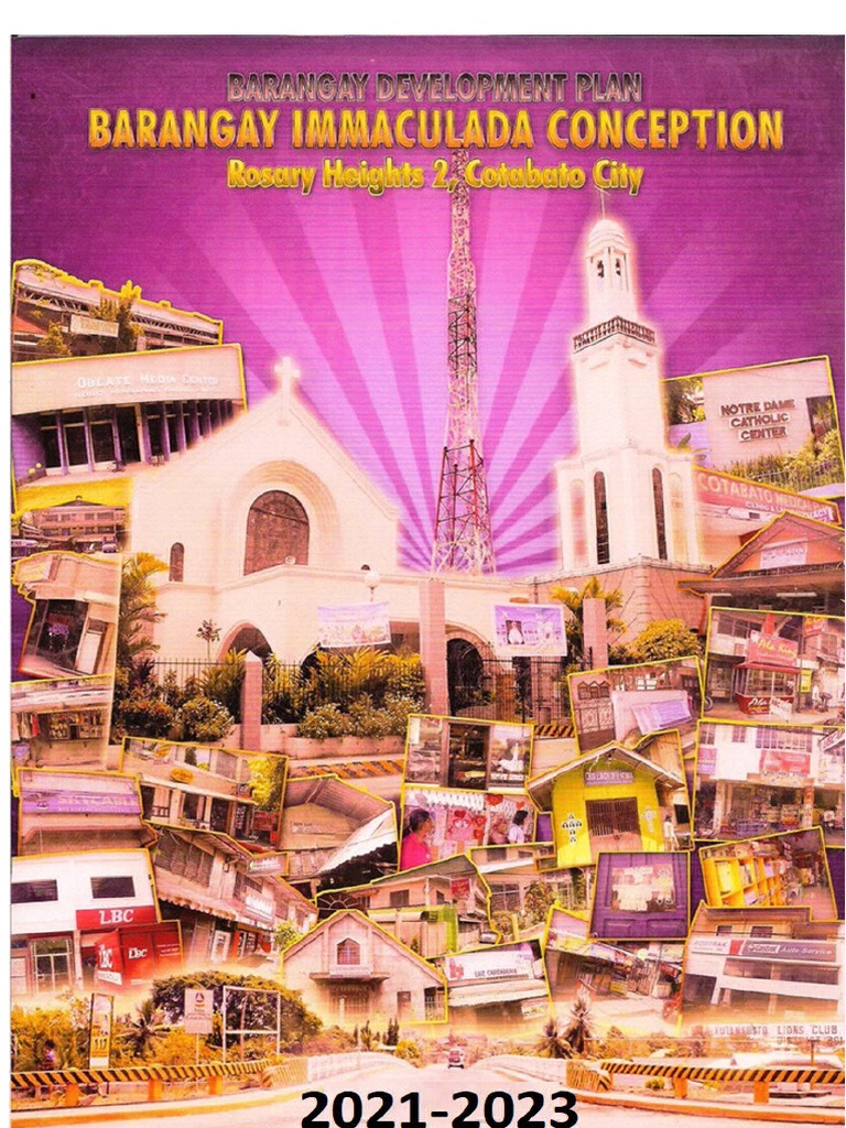 New Barangay Development Plan | PDF | Soil