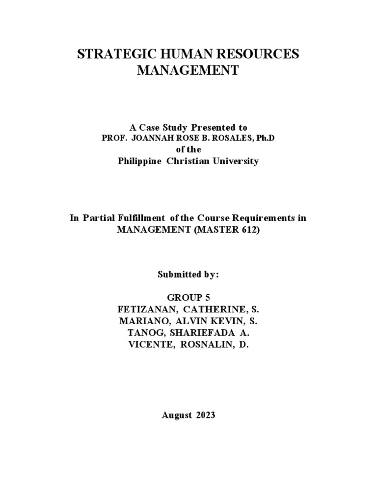 G5 Management - Case Study - Added | PDF