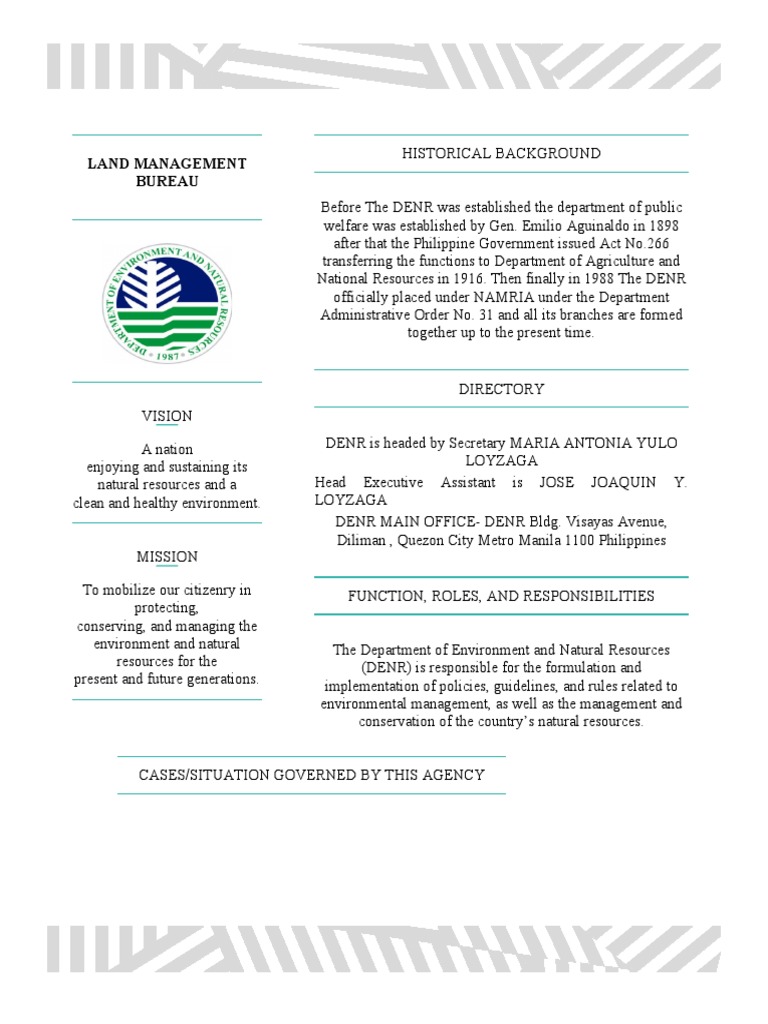 Land Management Bureau | PDF | Environmental Social Science | Economies
