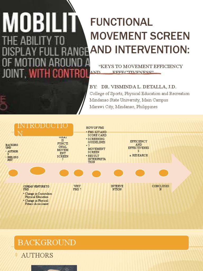 Functional Movement Screen and Intervention | PDF | Human Anatomy ...