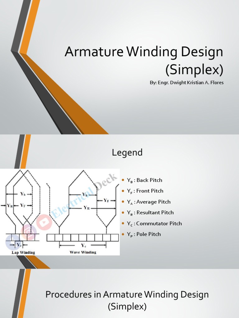 Armature Winding Design Simplex | PDF | Manufactured Goods | Propulsion
