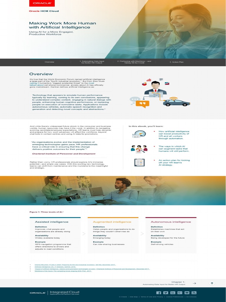 Oracle HCM Cloud AI Ebook | PDF