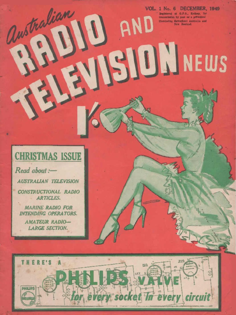 Australian Radio TV News 1949 12 | PDF
