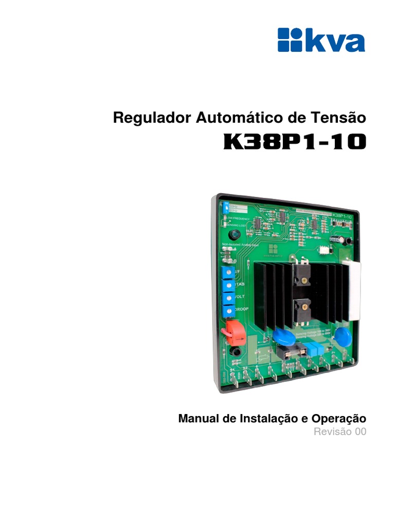 Manual K38P1 10 Rev. 00 | PDF