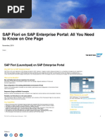 FIORI Launchpad Blank Screen | PDF