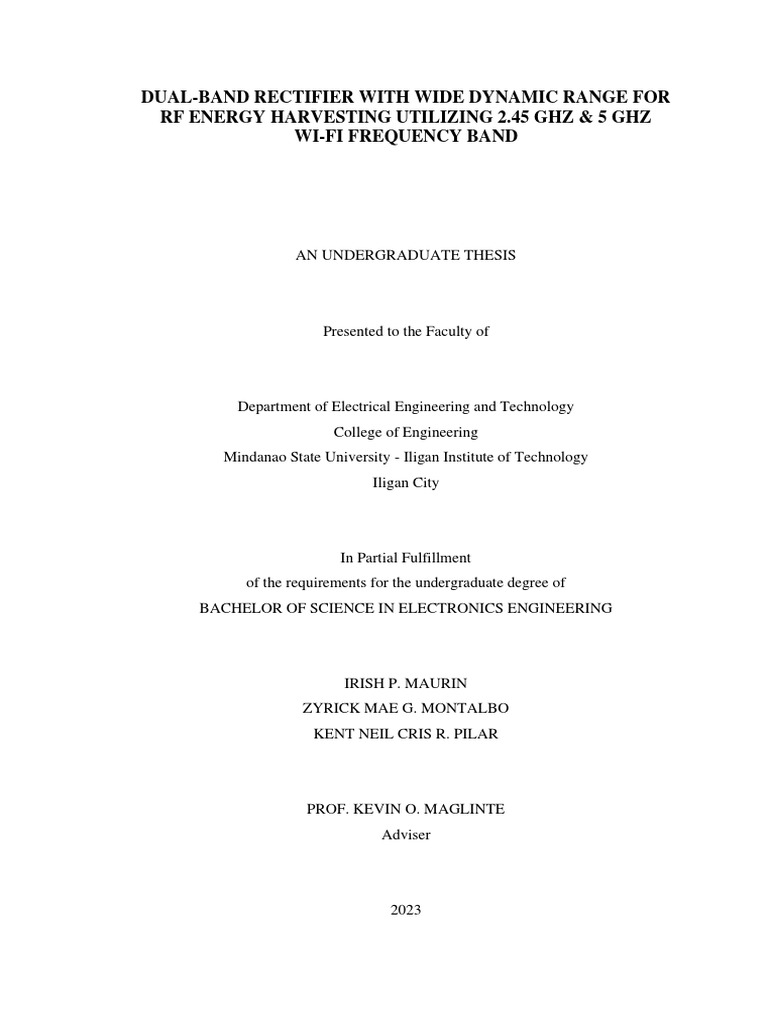 Manuscript - Dual-Band Rectifier With Wide Dynamic Range For RF Energy ...