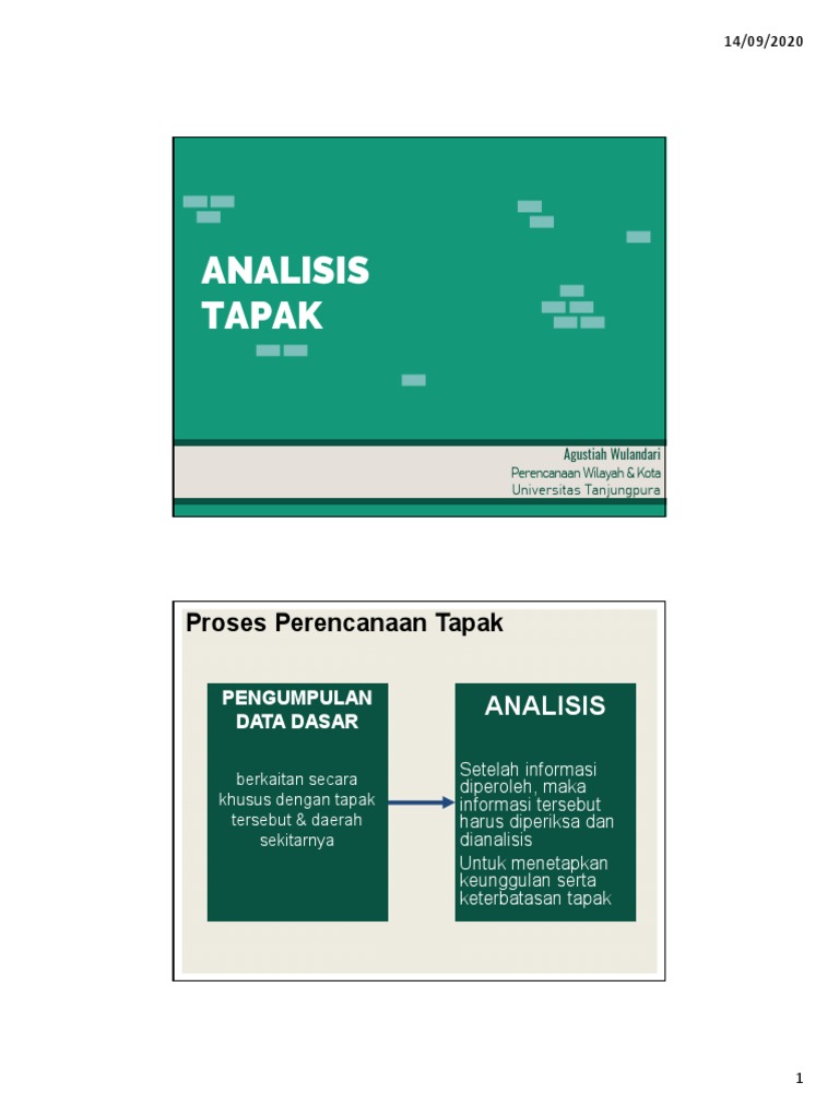 Analisis Tapak | PDF | Seni