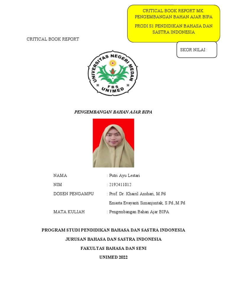 CBR P. Bahan Ajar - Putri Ayu Lestari | PDF