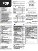 ECCD Checklist KINDERGARTEN | PDF