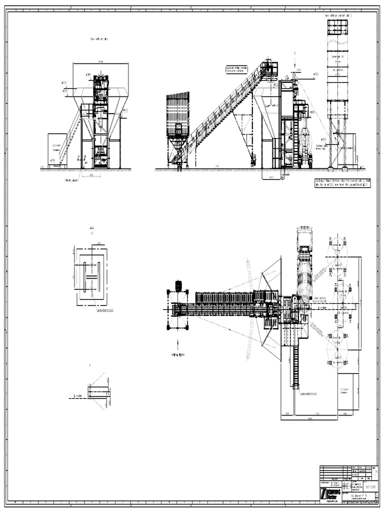 Schwing CP 30 GA Layout Drawing | PDF
