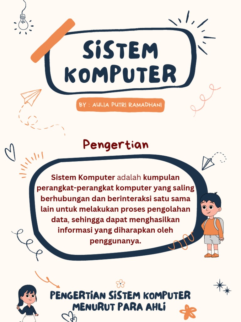 Sistem Komputer: By: Aulia Putri Ramadhani | PDF