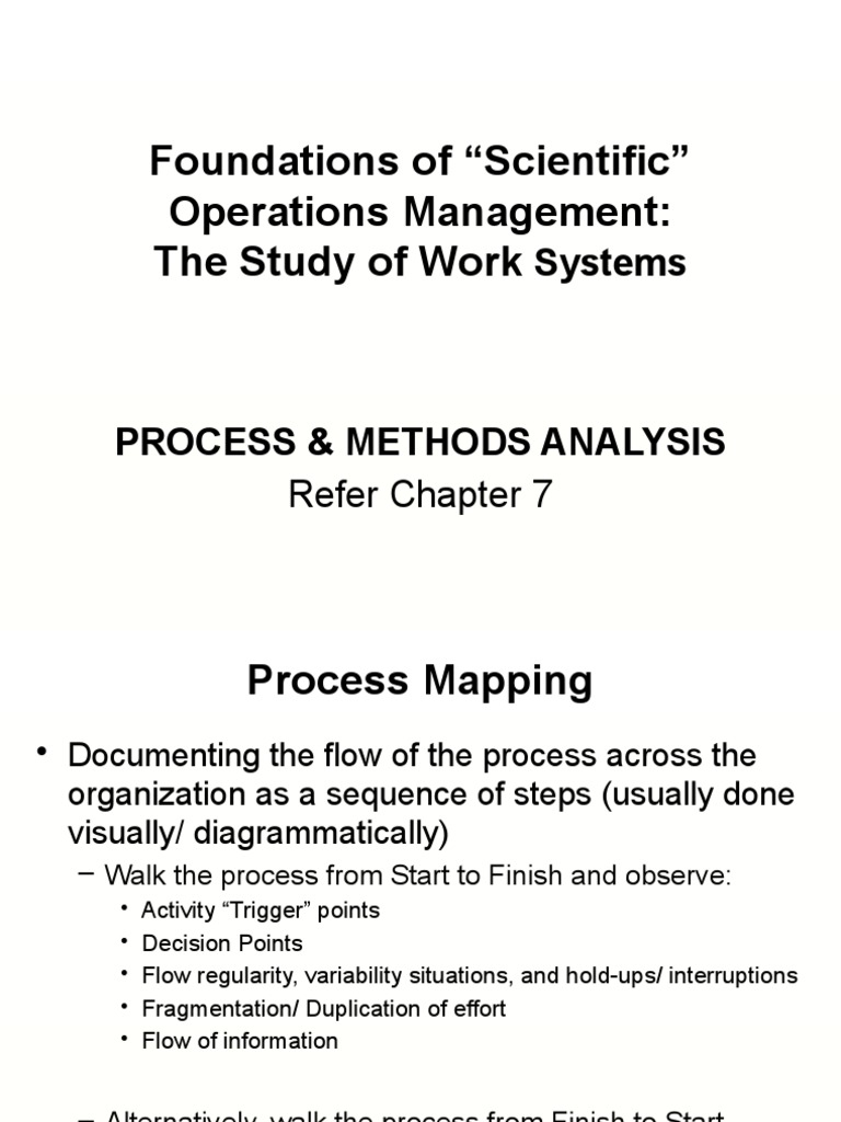 8b Updated Process & Methods Analysis XLDel 2023 | PDF | Systems Science | Business