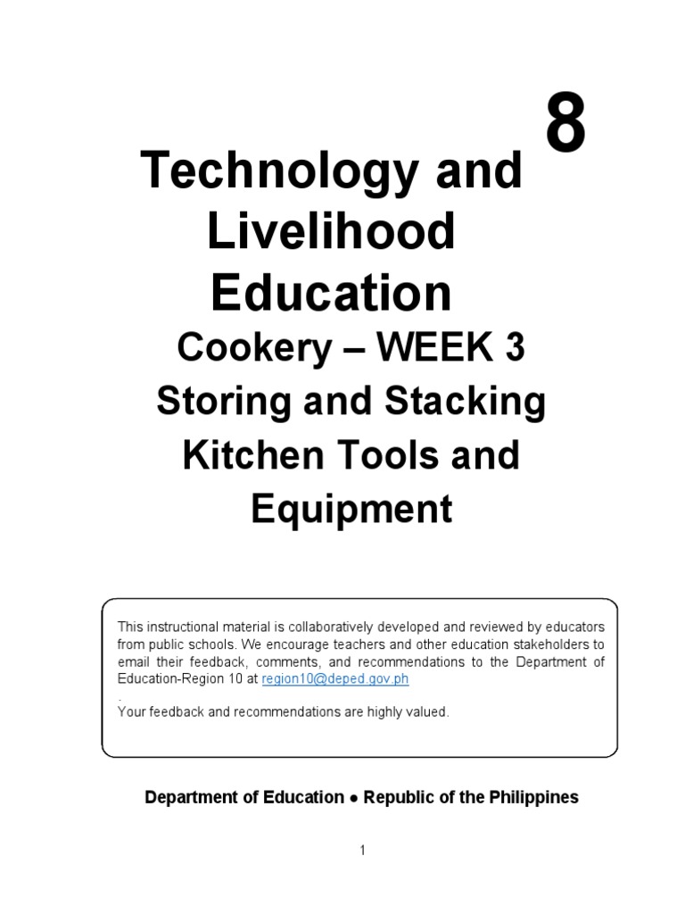 Kitchen Tools & Equipment Guide | PDF | Kitchen Stove | Kitchen