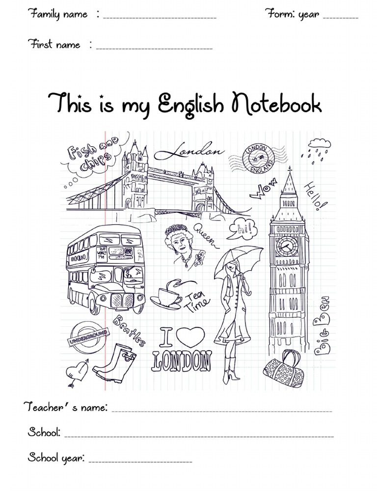 Summer English Copy Book 2019 | PDF | Works | Characters Created
