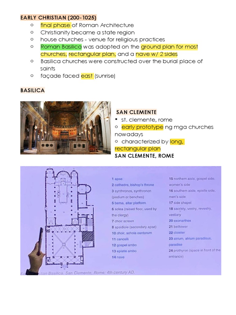 HOA Early Christian To Gothic | PDF | Gothic Architecture | Church ...