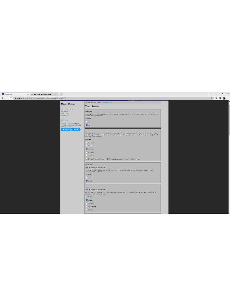 ATSimTest S1 Vatsim | PDF