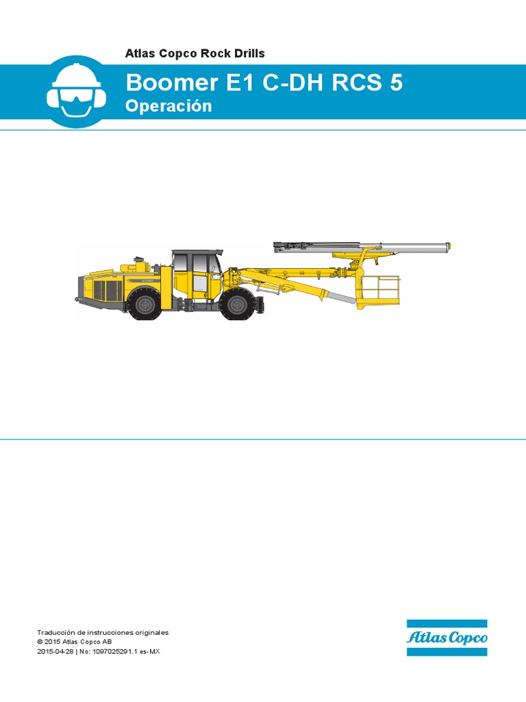 9852 3559 56a Operators Instructions Boomer E1 C-DH RCS5 | PDF ...