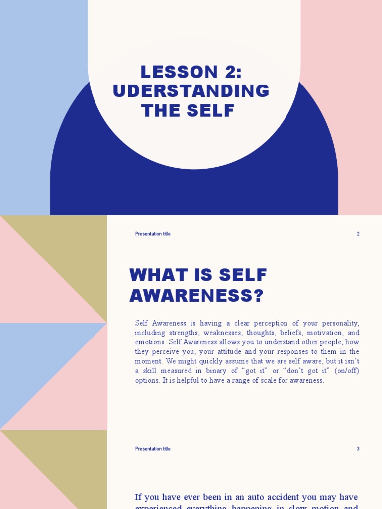 NSTP Lesson 2 | PDF | Decision Making | Self Awareness