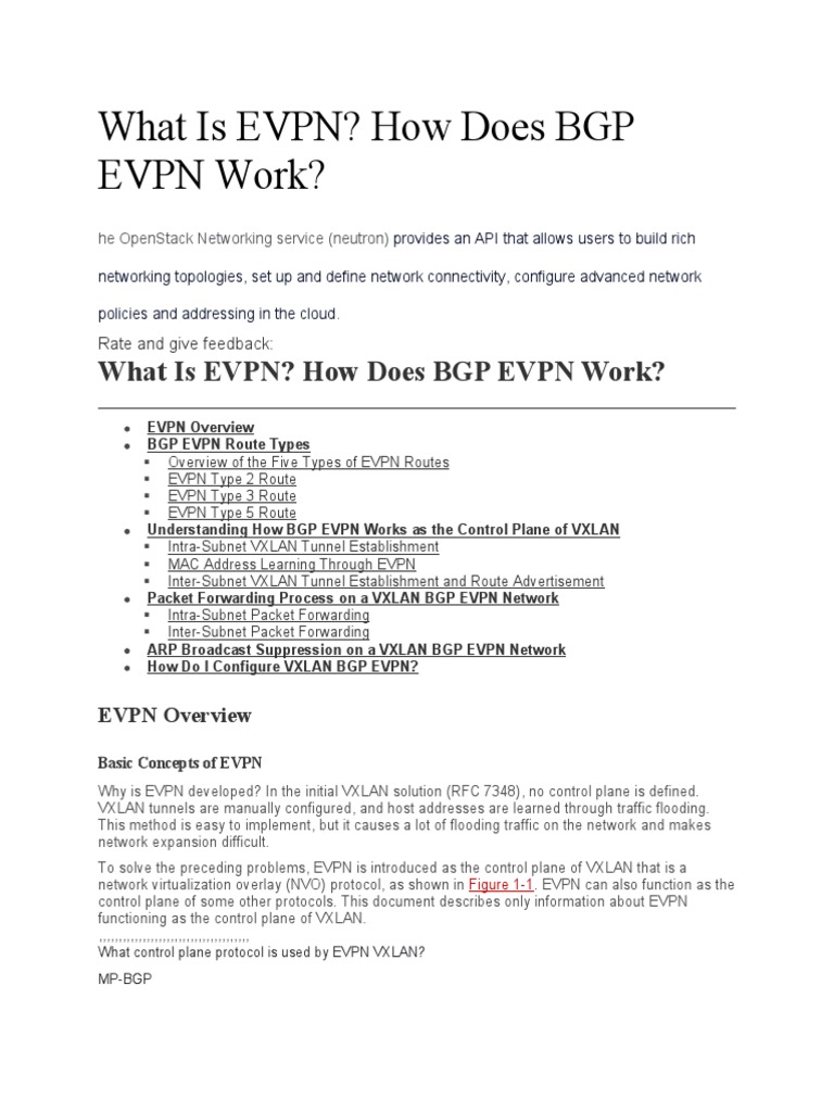 Huawei BGP EVPN Work | PDF | Ip Address | Computer Network