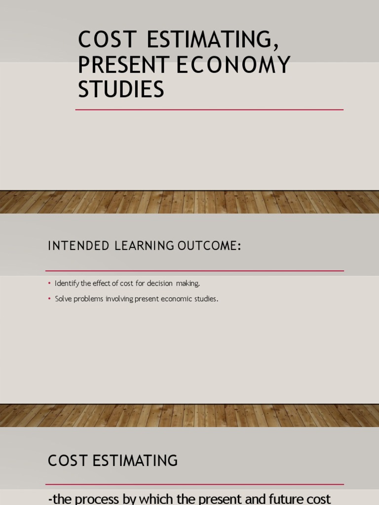 Cost Concepts For Decision Making Present Economy Studies | PDF | Top Down And Bottom Up Design ...