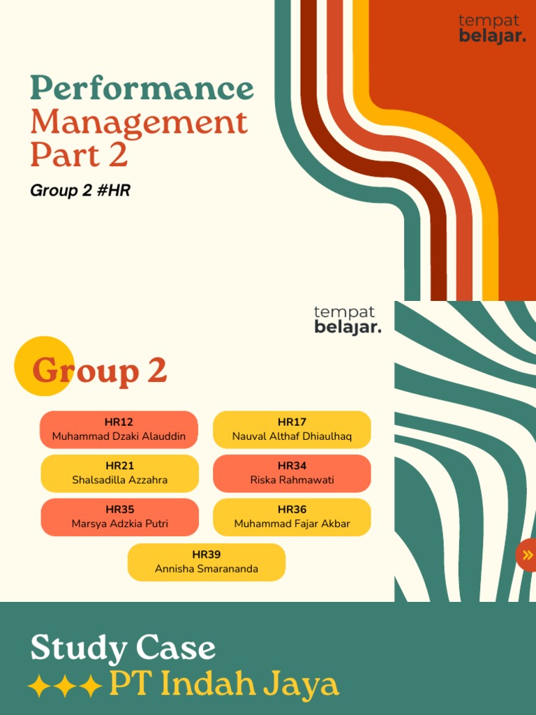 Performance Management Group Assessment | PDF | Karier & Perkembangan ...