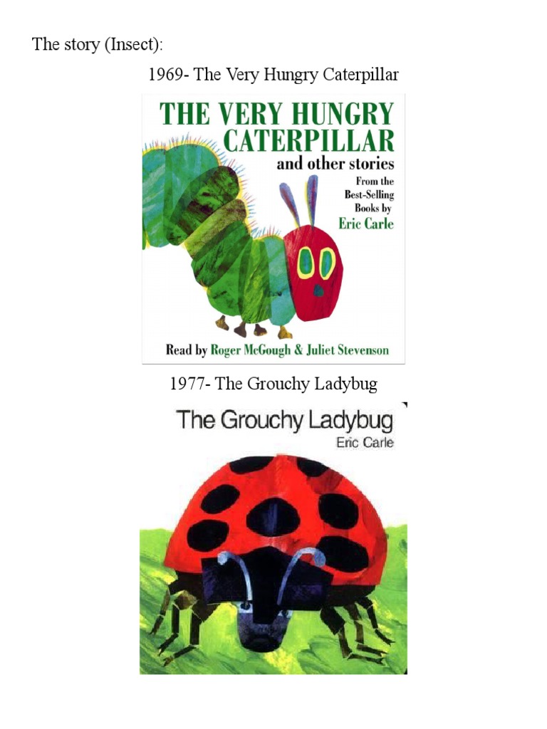 Eric Carle (CL) (Inserts) | PDF