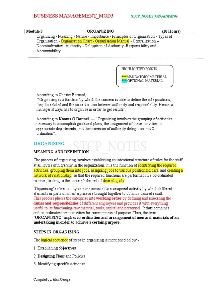 Unit 3 - Business Management - Bcom | PDF