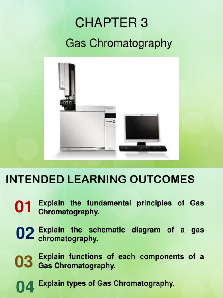 Topic 3c GC (1) (Edited) | PDF | Gas Chromatography | Chromatography