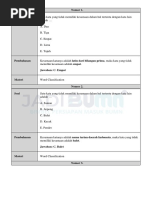 Latihan Soal BUMN 2023 - Number Sequence | PDF | Metode & Bahan Ajar