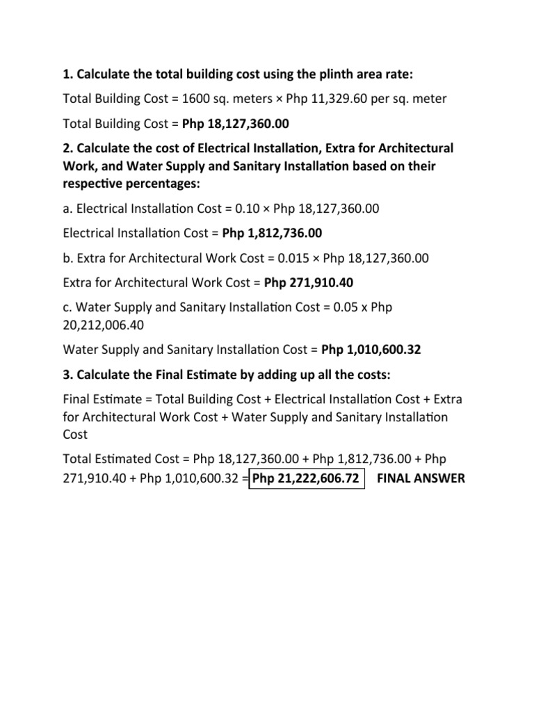 to-calculate-the-preliminary-estimate-for-the-establishment-with-a